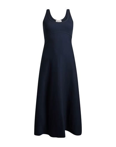 Dorothee Schumacher Midi Dress In Ribbed Cotton And Elastane - Midnight Blue