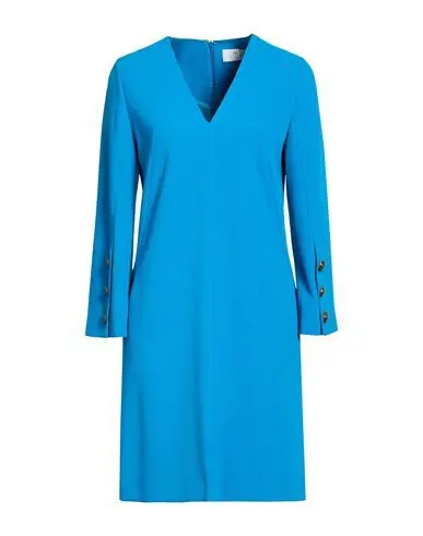 NENETTE Mini Dress Turquoise Size Polyester, Elastane