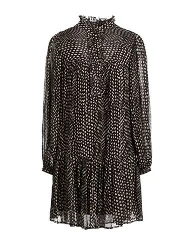Antik Batik Viscose Mini Dress With Ruffles