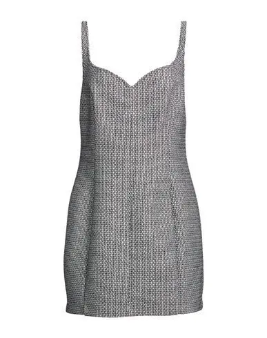 Elisabetta Franchi Mini Dress Size Polyester, Polyimide, Polyamide, Viscose, Cotton - Silver