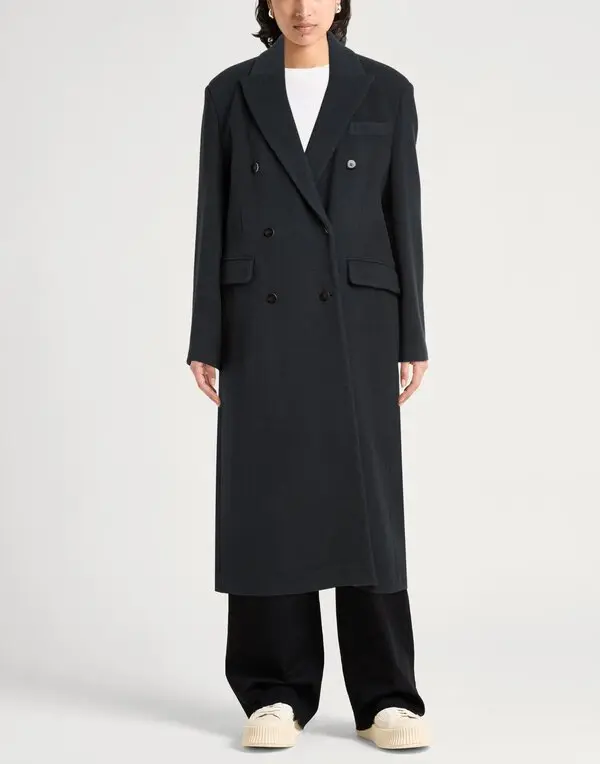 ALYSI Chocolat Coat Size Virgin Wool