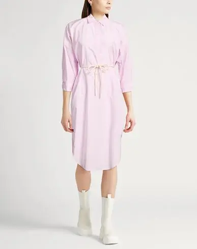 Peserico Midi Shirt Dress In Cotton And Polyester