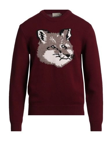 Maison Kitsuné Lambswool Sweater With Fox Motif