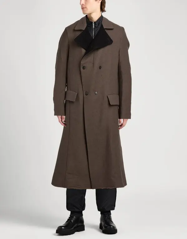 Masnada Coat Size Wool, Silk