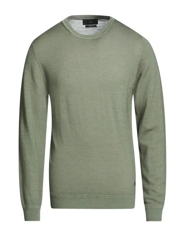 LIU •JO MAN Sweater Size Merino Wool - Sage Green