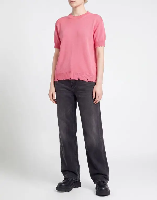 AMARANTO Sweater Fuchsia Size Cotton