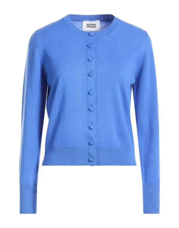 Alpha Studio Cardigan Azure Size Wool
