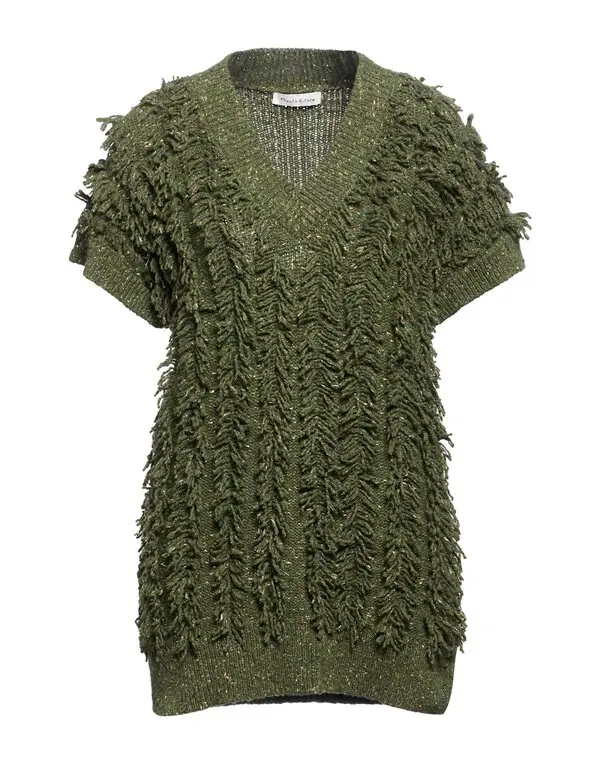 MANILA GRACE Sweater Dark Size Wool, Polyamide, Viscose, Polyester
