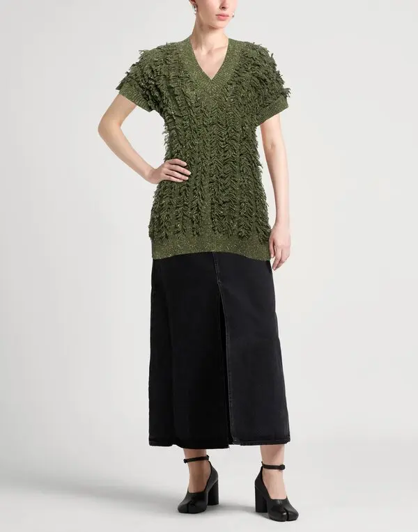 MANILA GRACE Sweater Dark Size Wool, Polyamide, Viscose, Polyester