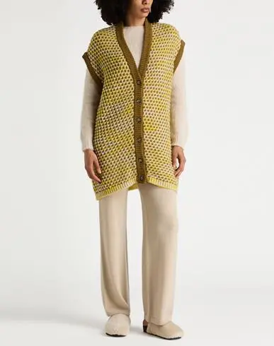 MANILA GRACE Sleeveless V-neck Cardigan