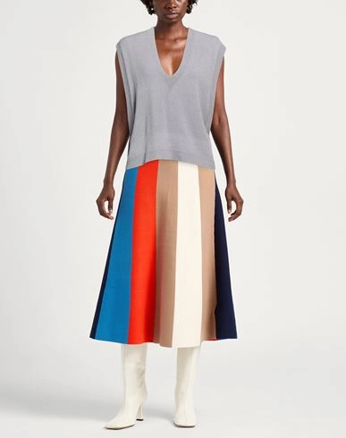 MANILA GRACE Sleeveless V-neck Sweater - Grey