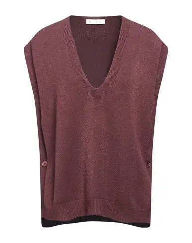 MANILA GRACE Sweater Plum Size Viscose, Polyester, Polyamide