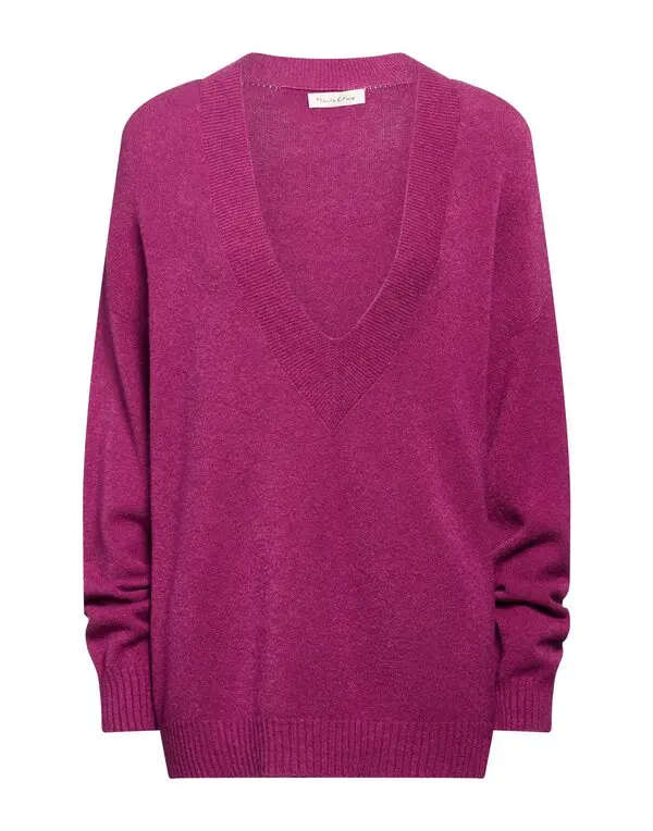 MANILA GRACE Sweater Mauve Size Viscose, Polyester, Polyamide - Purple