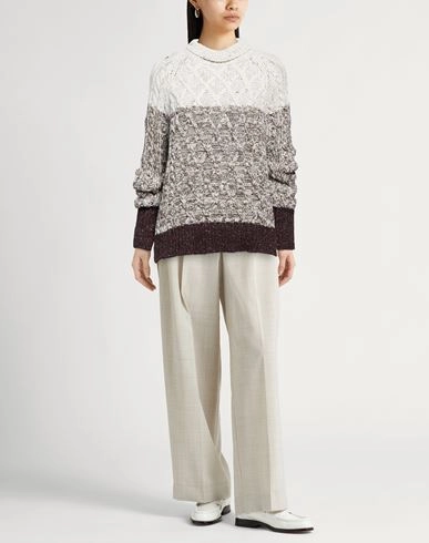 MOORER Light Wool, Cashmere, And Polyester Turtleneck Sweater