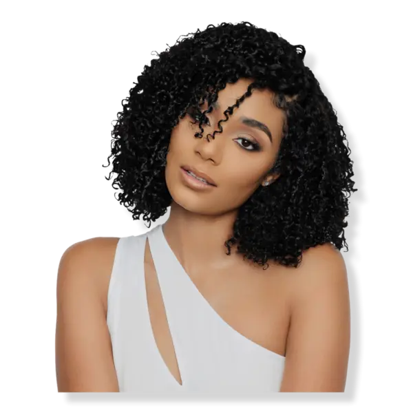 TRUE + PURE TEXTURE Layla Curl Coily Curly Human Hair Up-do Extensions - One-color