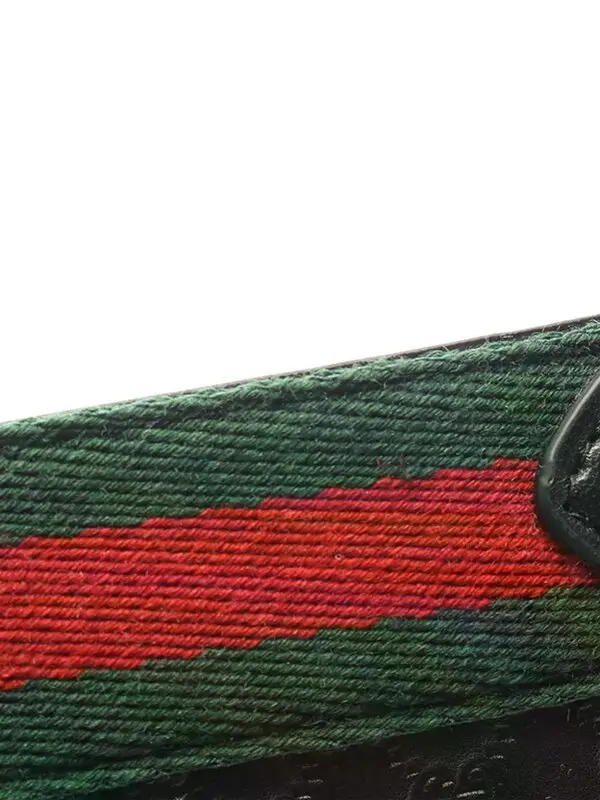 Gucci Microssima Web Giglio Satchel