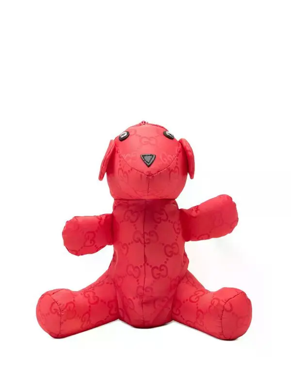 Gucci 2016-2026 Gg Nylon Teddy Bear Pouch