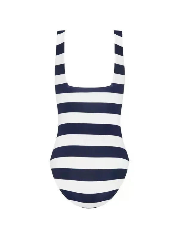 Bondi Born Margot Striped One-piece Swimsuit