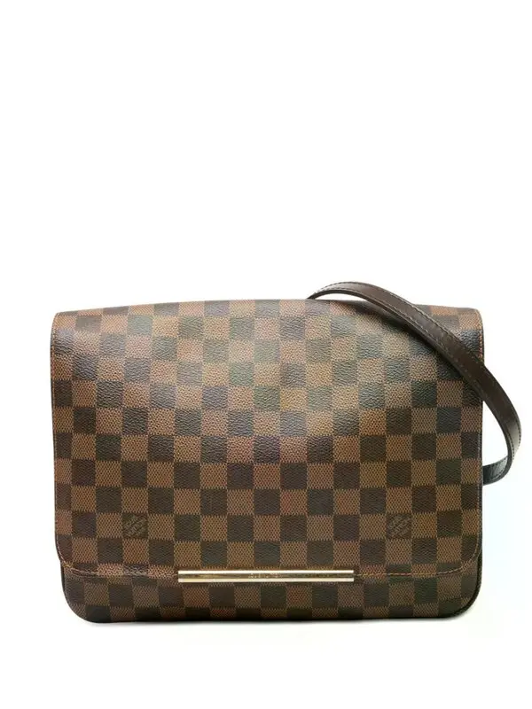 LOUIS VUITTON 2013 Damier Ebene Hoxton Gm Crossbody Bag