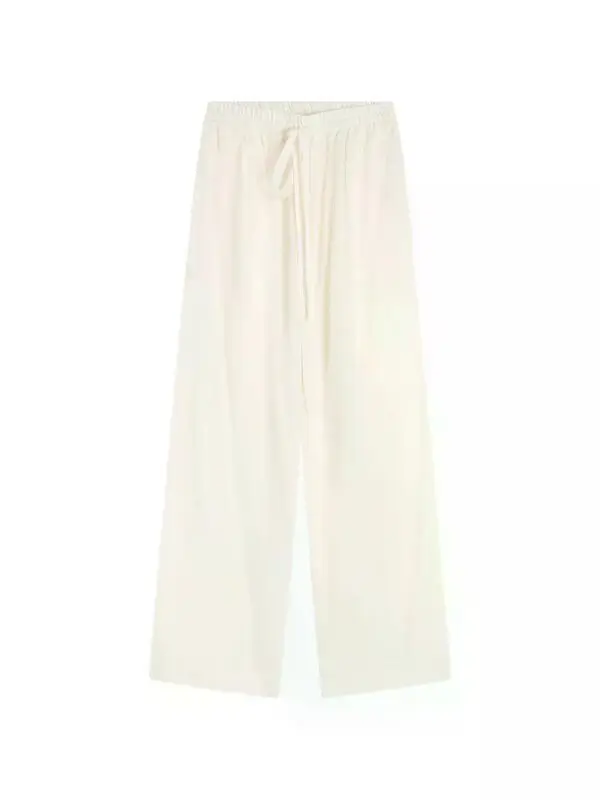 Bondi Born Ardea Luxe Hammered Satin Wide Leg Trousers