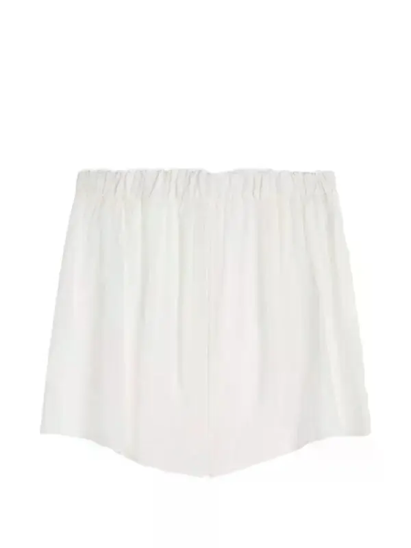 Bondi Born Cremona Sheer Voile Shorts - White