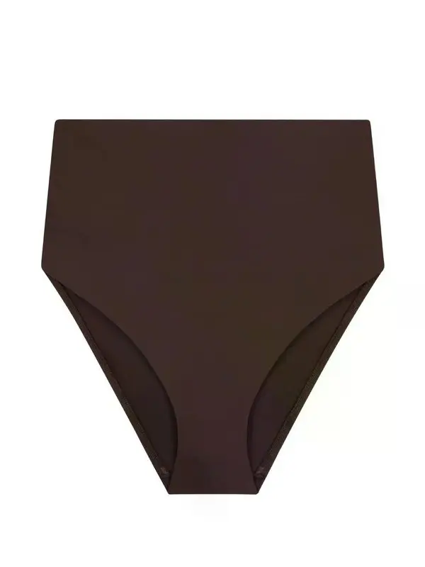 Bondi Born Faith High-waist Bikini Bottoms - Brown