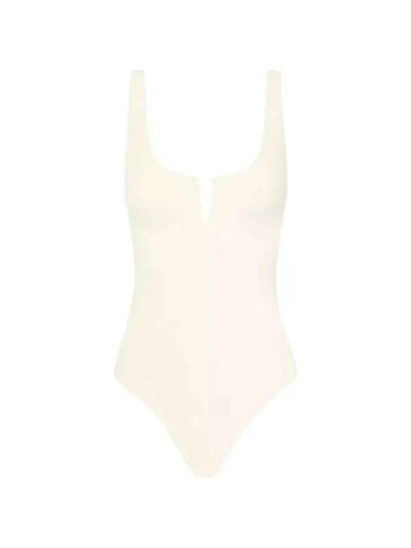 Bondi Born Verity V-wire One Piece Swimsuit - Neutrals