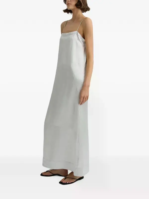 Bondi Born Kobe Column Maxi Dress - Grey