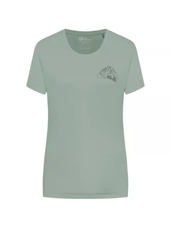 JACK WOLFSKIN Graphic Print Short Sleeve T-shirt
