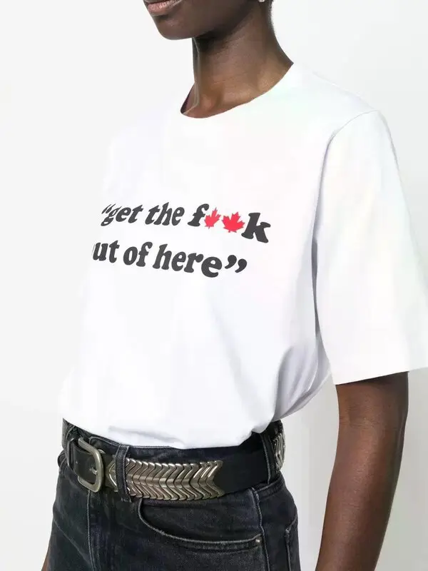 Dsquared2 Slogan Print T-shirt