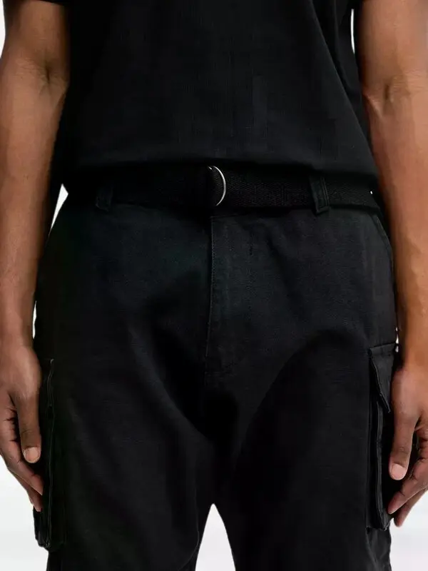 Alpha Industries Belted Cargo Shorts
