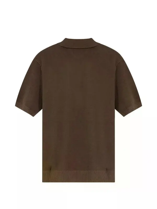 BRAMANI CASHMERE Short-sleeve Knit Sweater