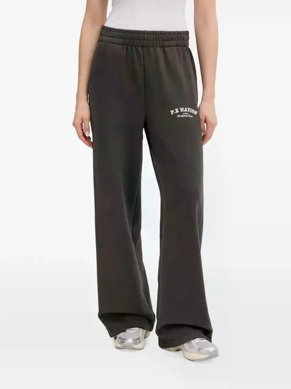 P.E Nation Logo Embroidered Track Pants