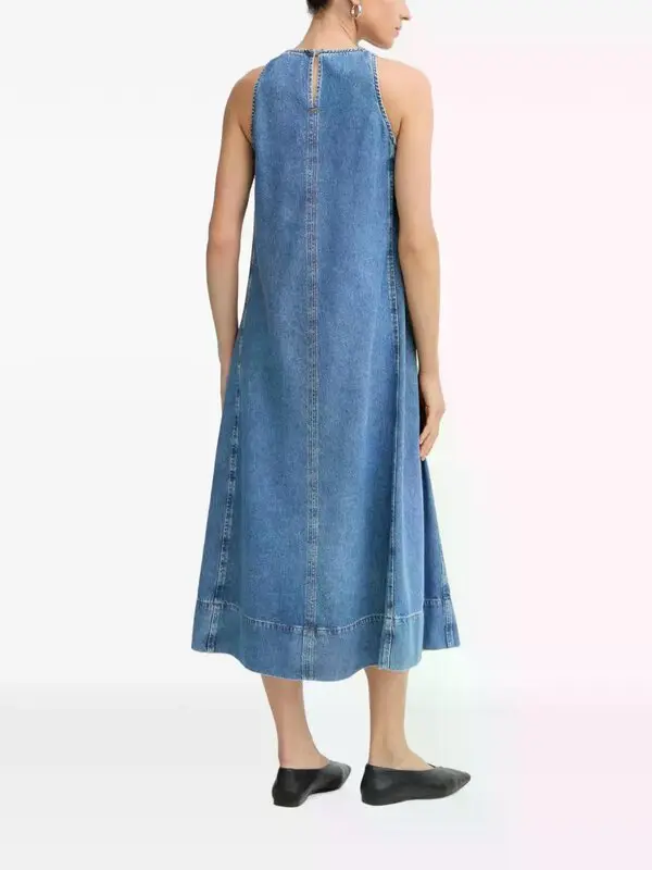 Marc O'polo Sleeveless Halterneck A-line Midi Dress