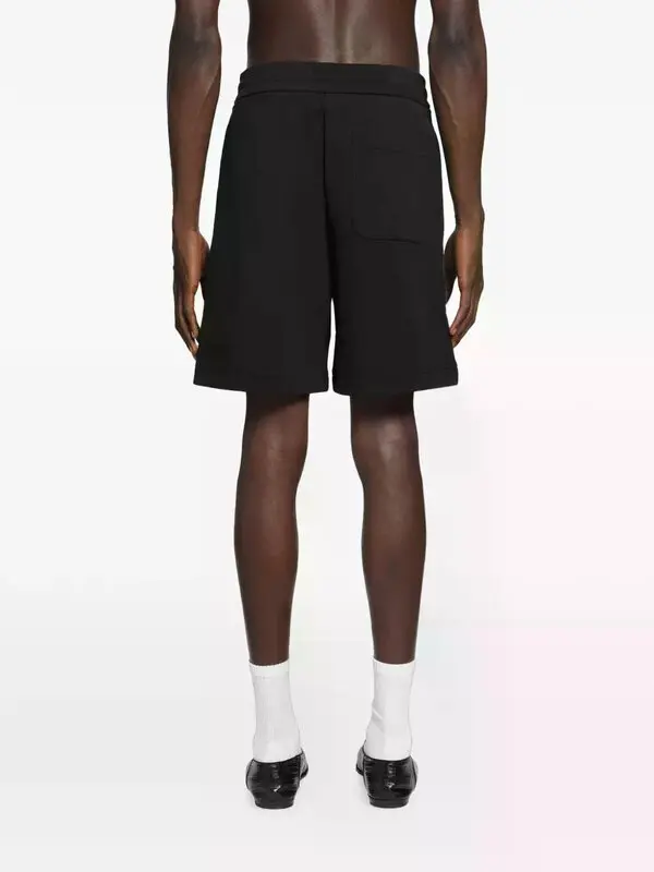 Moncler Logo Patch Jersey Shorts