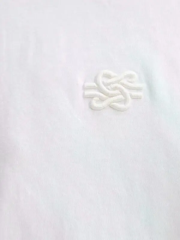 Filling Pieces Embroidered Logo T-shirt