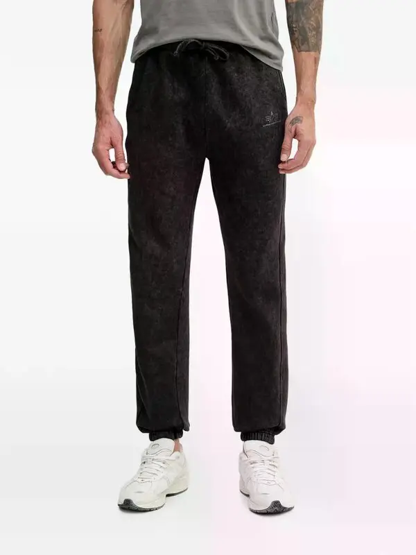 Alpha Industries Acid-wash Drawstring Track Pants