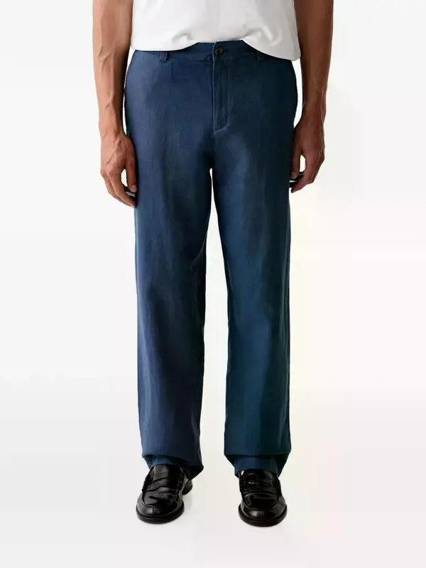 LES DEUX Elasticated Waist Trousers - Blue