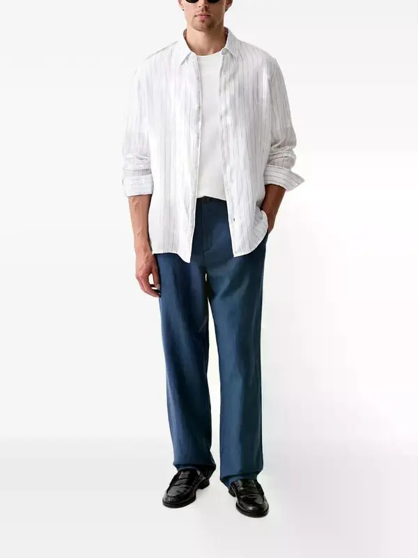 LES DEUX Elasticated Waist Trousers - Blue