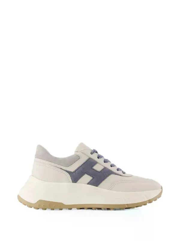Hogan Hi-fi Panelled Low-top Sneakers - White