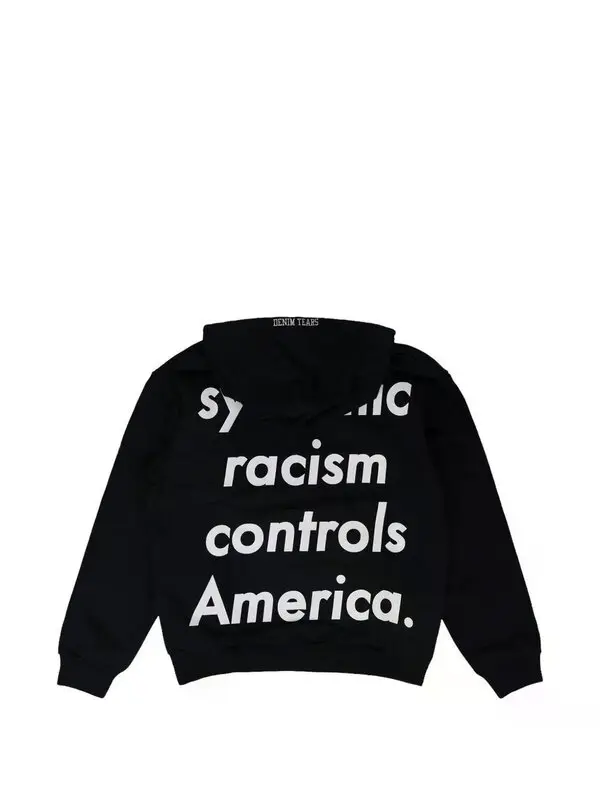DENIM TEARS Graphic Print Hoodie
