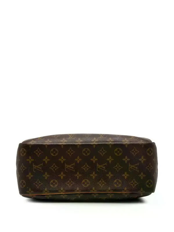 LOUIS VUITTON Monogram Canvas Deauville Handbag - Brown