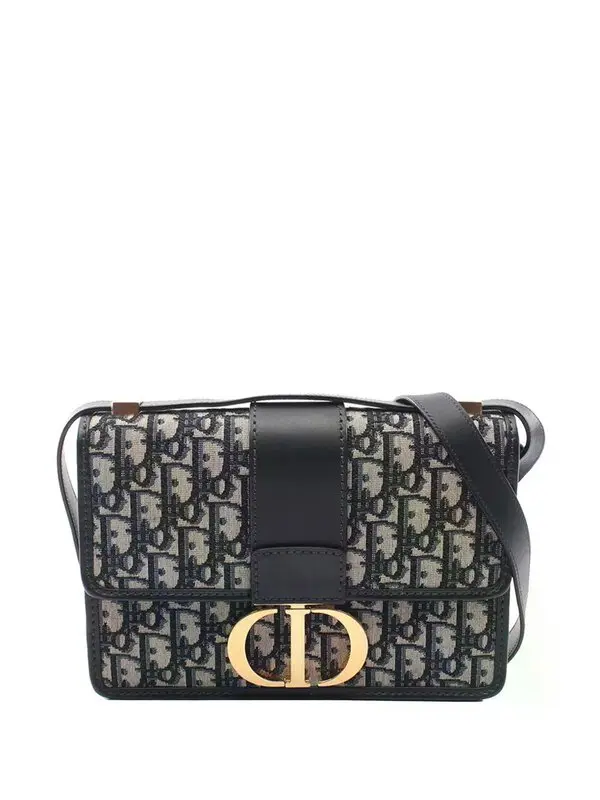 Dior 30 Montaigne Flap Crossbody Bag - Blue