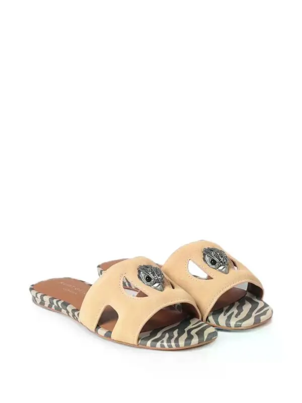 Kurt Geiger Eagle-head Flat Sandals