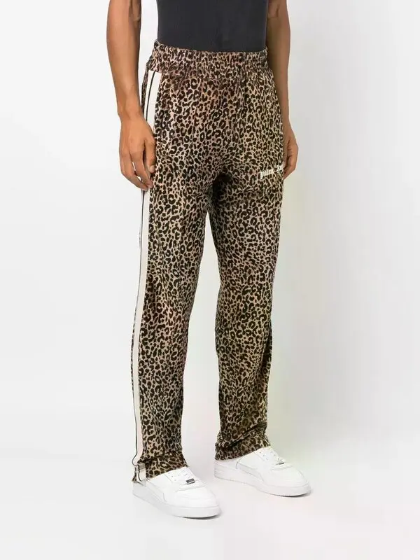 Palm Angels Leopard-print Track Pants