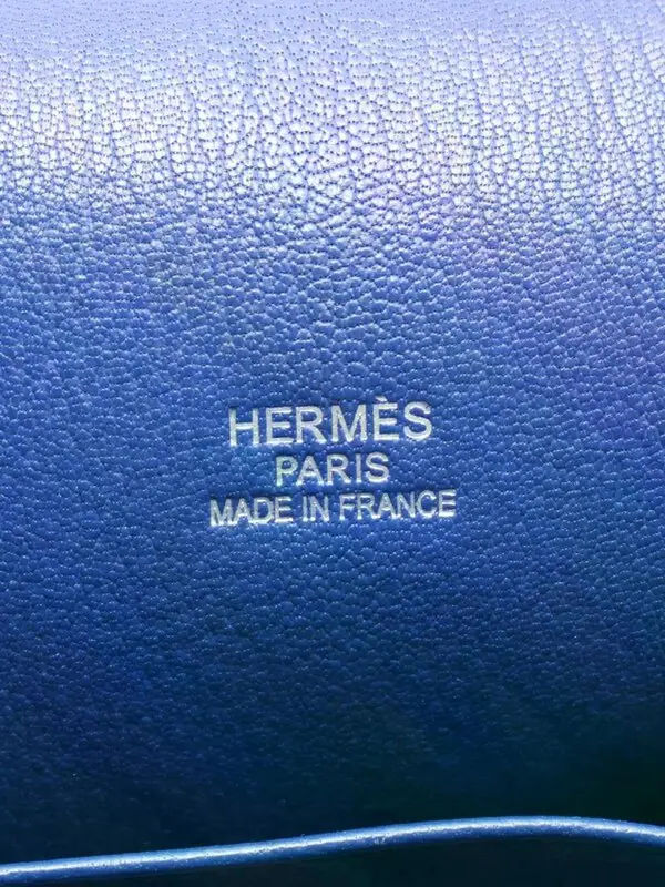 Hermès Clemence Jypsiere 31 Crossbody Bag - Blue