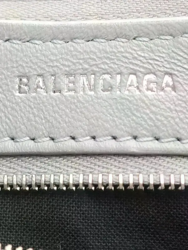 Balenciaga Leather Mary Kate Sling Bag Shoulder Bag - Silver