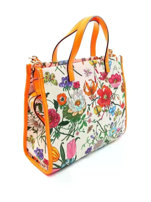 Gucci Flora Medium Canvas Satchel