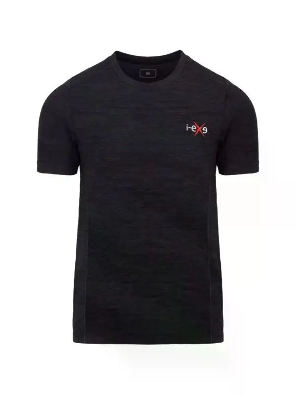 I-EXE X-dray Logo-print Melange T-shirt