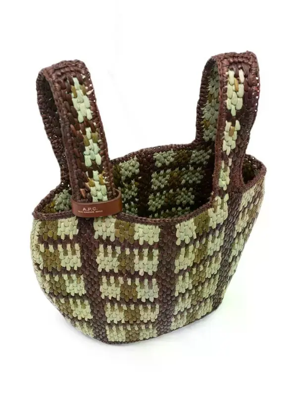 A.p.c. Raffia Tote Bag